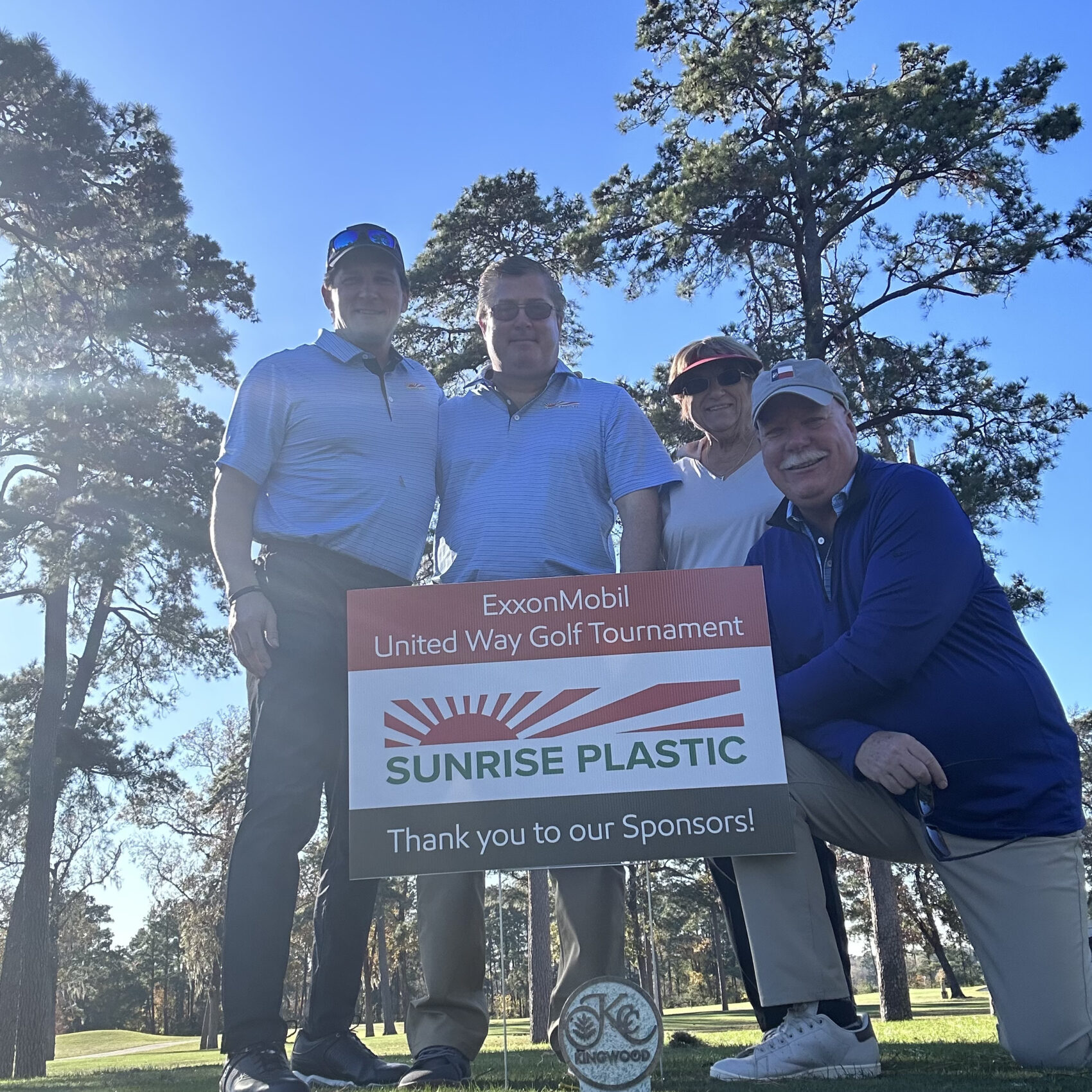 Sunrise Team Proud to Support & Attend ExxonMobil United Way Golf Tournament - Sunrise Plastic